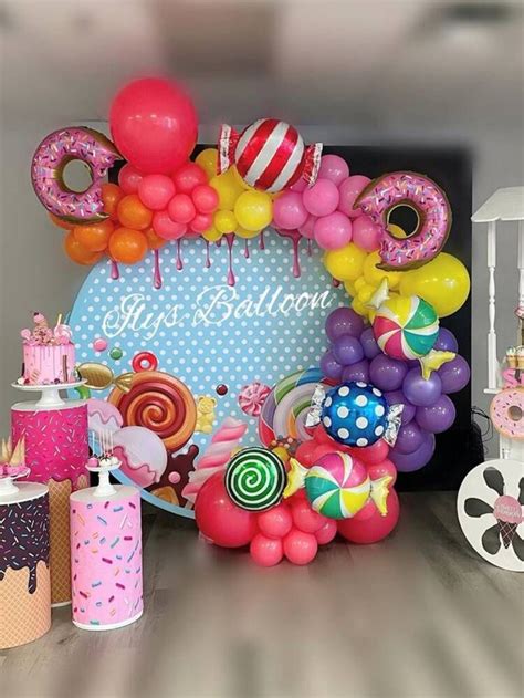 Free Returns Free Shipping On Orders 49 87pcs Candy Theme Party