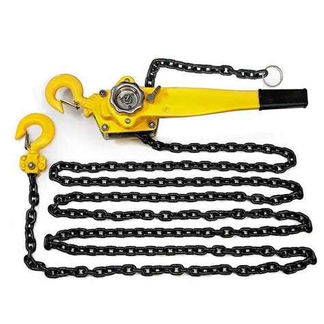 Xtremepowerus 34 Ton Steel Block Chain Lever Hoist Puller Lifter 10 Ft