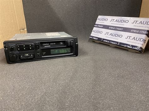 Clarion Crx46 Old Classic Vintage Radio Cassette Player Dual
