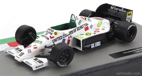 EDICOLA FORMULA1AUTOCOL187 Escala 1 43 TOLEMAN F1 TG185 HART 415T N