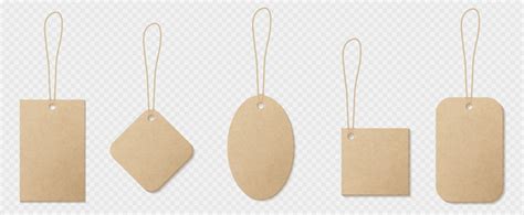 Realistic Gold Glass Price Tag Label Paper Vector Image