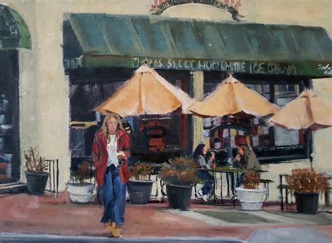 Ice Cream Parlor 16x12 — Calloway Fine Art And Consulting