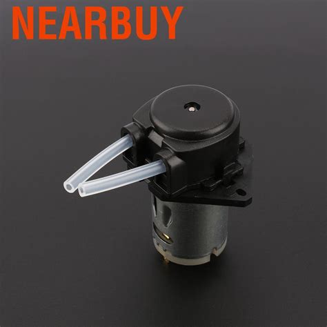 Cod 12v Dc Diy Dosing Pump Peristaltic Head Connector Shopee Philippines