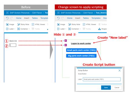 Sap Ewm Rfui Screen Using Ewmmobgui Service Personalize With Sap