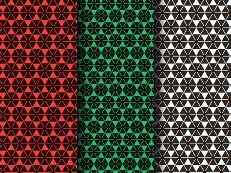 Premium Vector Colorful Geometric Pattern Design Template