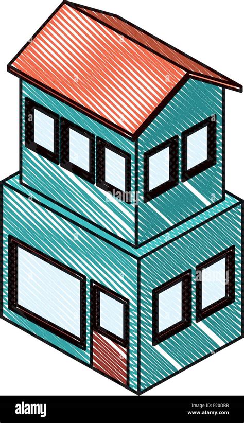 Building Construction Isometric Icon Vector Illustration Design Stock Vector Image And Art Alamy