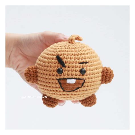 PATTERN Pocket Shooky Bt21 Crochet Amigurumi Pattern The 40 OFF