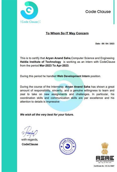 aryan anand saha on linkedin connections codeclause internship