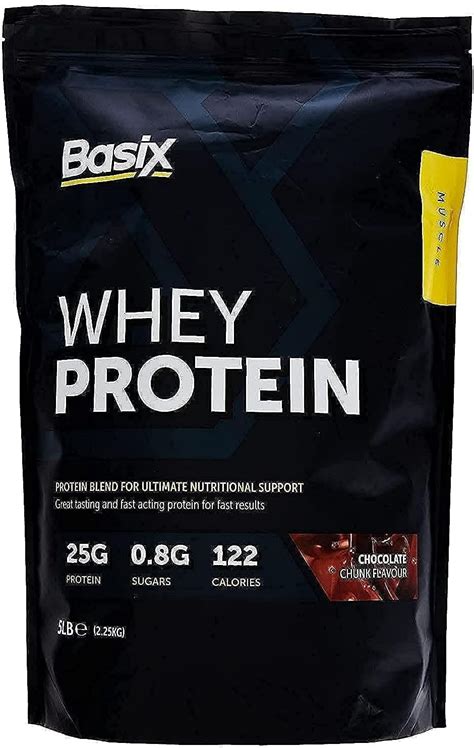 Basix Muscle Whey Protein Chocolate Chunk 5Lb Buy Online At Best Price In UAE Amazon Ae