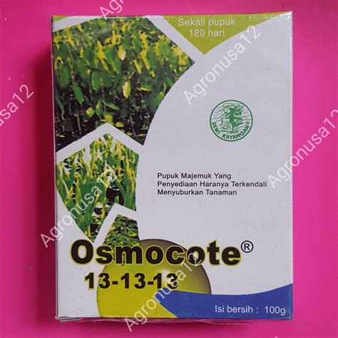 Osmocote 13 13 13 100Gr Dekastar Pupuk Seimbang Lazada Indonesia