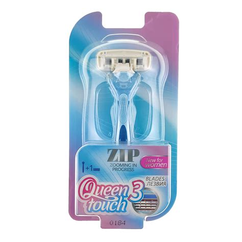 Бритвенный станок женский ZIP Queen touch 3 - купить в интернет ...