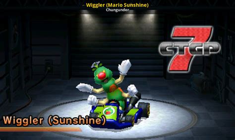 Wiggler Mario Sunshine [mario Kart 7] [mods]
