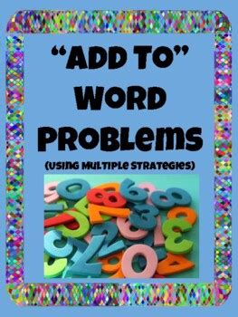 Add To Word Problems By Mary Beth White TPT