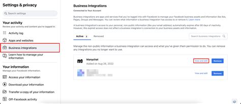 Unable To Connect Facebook To Manychat Manychat Help