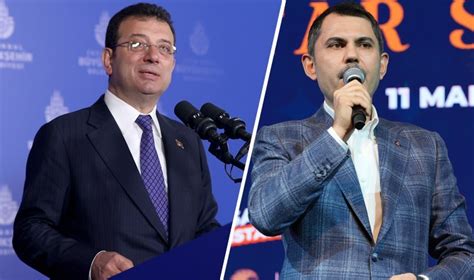 İstanbul da son anket ortaya çıktı Ekrem İmamoğlu ile Murat Kurum arasındaki puan farkını