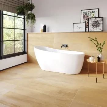 Enya Blue Concrete Effect Matt Porcelain Wall And Floor Tile