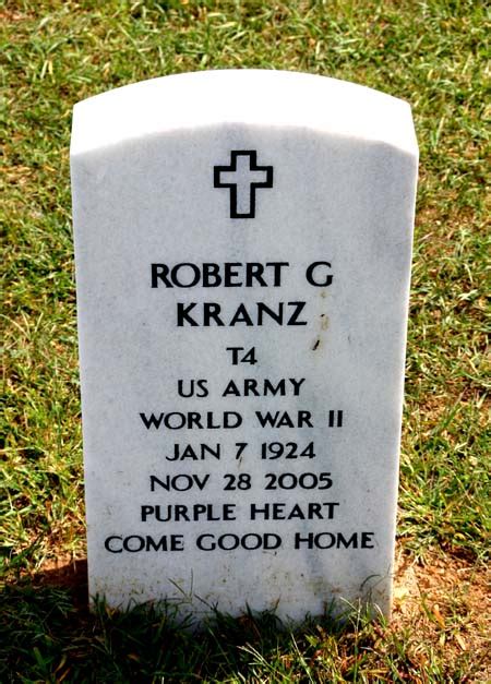 Robert G Kranz Sr 1924 2005 Find A Grave Memorial