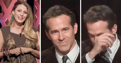 سخنان عاشقانه بلیک لایولی هنگام اهدای جایزه به همسرش رایان رینولدز