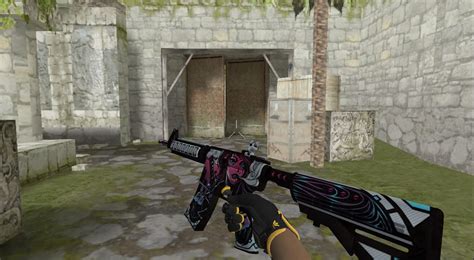 Модель M4a4 Neo Noir для КС 1 6