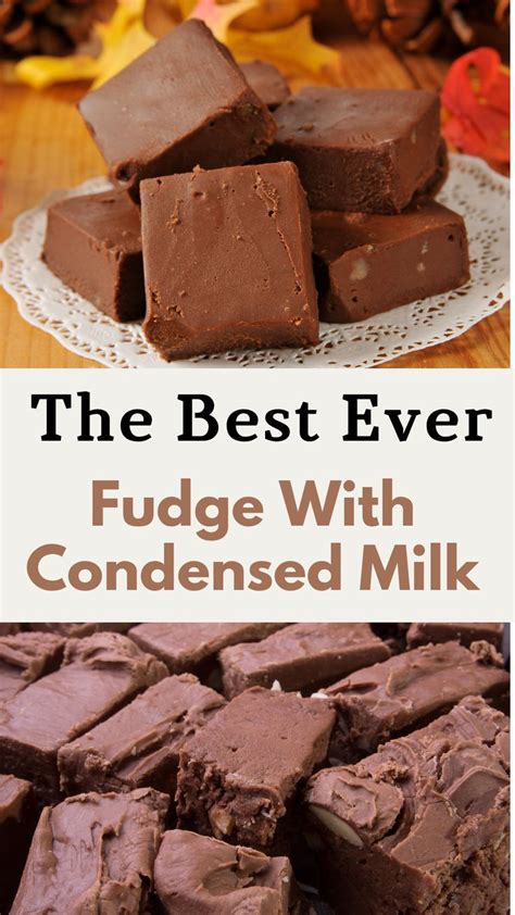Fudge With Condensed Milk Easy 3 Ingredient Recipe Anyone Can Make