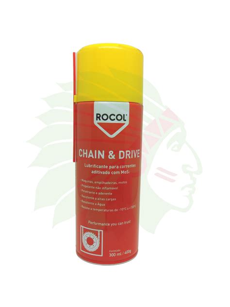 Rocol Chain And Drive 300ml Yndius Distribuidora Ribeirão Preto Sp