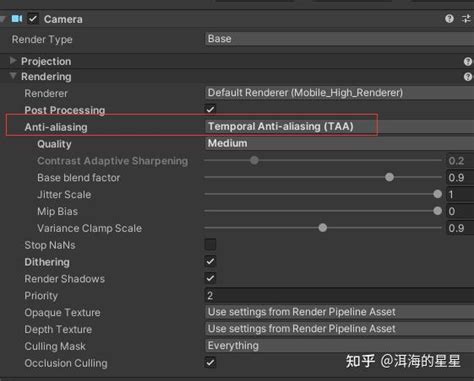 Unity Urp渲染设置 知乎