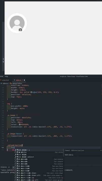 Make Avatar File Upload Html Css And Javascript Html Css Javascript