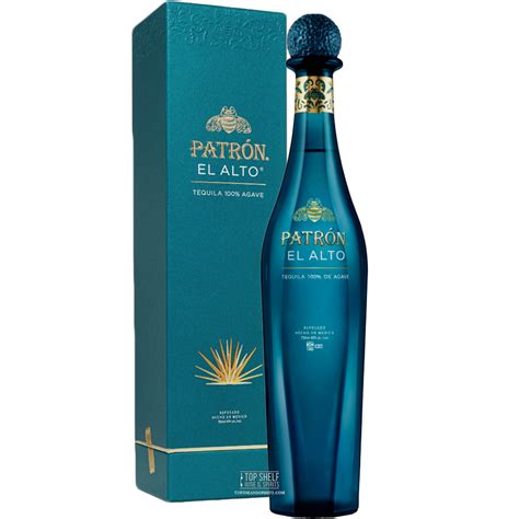 Patrón El Alto Reposado Tequila Delivery To Your Home