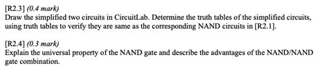 Solved NAND CIRCUIT NAND CIRCUIT A A X ON Daily B B Chegg