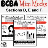 Bx Nerd BCBA Exam Preparation Section E Mini Mock Test Th Edition Task List