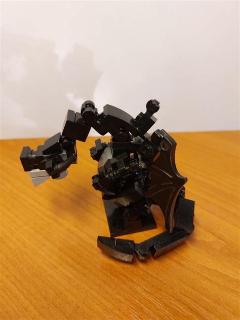 Made Myself A Little Lego Fatalis Friend Thoughts R Monsterhunter