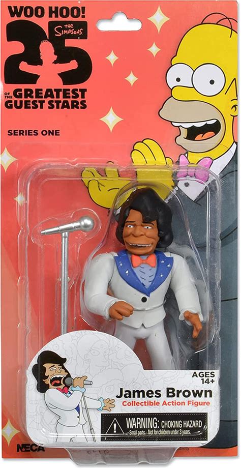 Neca The Simpsons 25 Greatest Guest Stars Series 1 James Brown 5