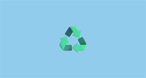 ♻️ Símbolo De Reciclaje Emoji On Microsoft Teams 15 0