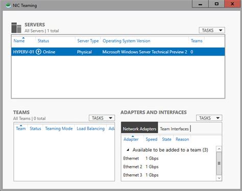 poweredge how to set up nic teams dell montenegro