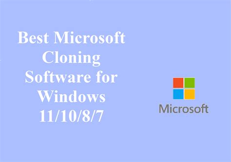 Best Microsoft Cloning Software For Windows EaseUS