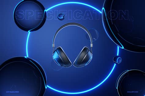 C4d 产品渲染《耳机》待兼诗歌剧 站酷zcool