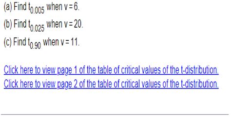 Solved A Find T0 005 When V 6 B Find T0 025 When Chegg