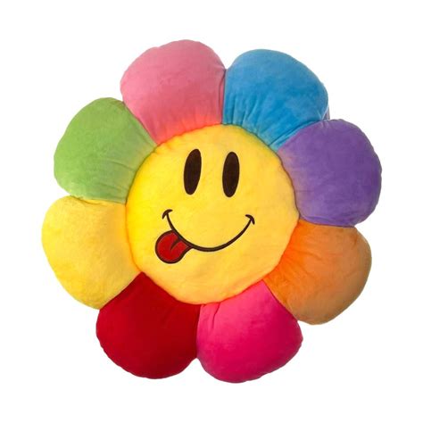 Игрушка мягконабивная Цветок 8 цветик 42см купить в интернет магазине Novex