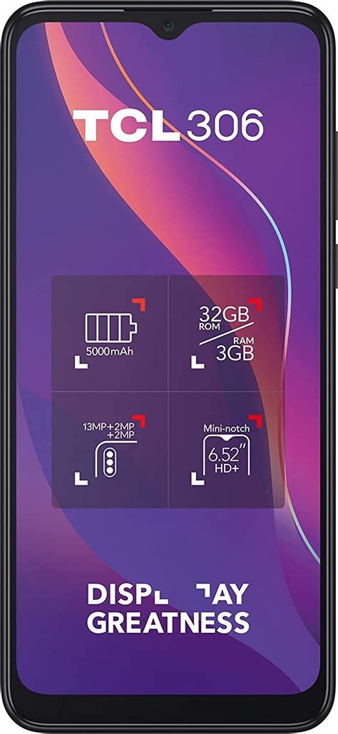 Смартфон Tcl 306 6102h 3 32gb Space Gray 6102h 2alcua12 купити в Україні ціни огляди в