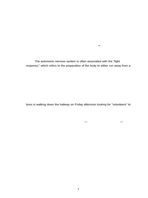 Module 83 The Nervous System Part 3 1 Pdf