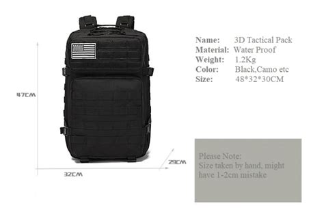 Molle System Outdoor Military Style Backpack Tactical Backpack From