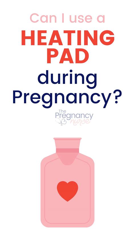 Can You Use A Heating Pad While Pregnant The Pregnancy Nurse®