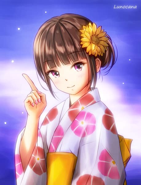 浴衣の女の子 ルノファ さんのイラスト ニコニコ静画 イラスト