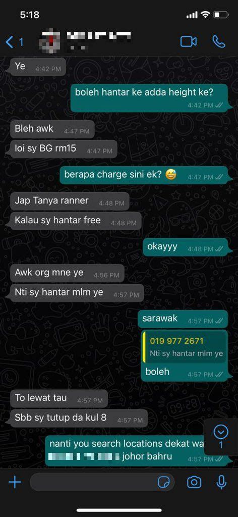 Woman In Johor Trying To Buy Durian Online Gets Asked About Sex Services By Seller