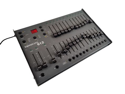 Leprecon Lp 612 Microplex Dmx Lighting Console 2x12 Audio Controller