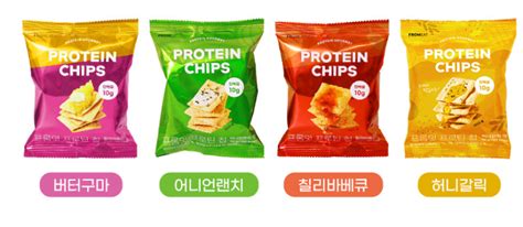 프롬잇 프로틴칩 4종 내돈내산 후기 프롬잇 프프칩 네이버 블로그