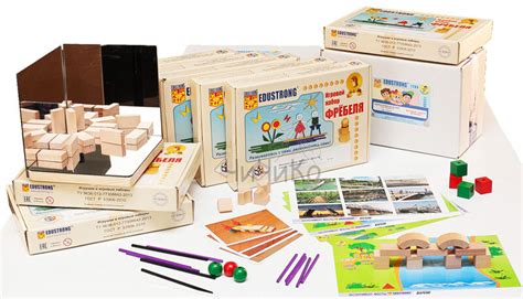 Игровой набор Фребеля "Комплект для подготовительной группы" (6-7 лет ...