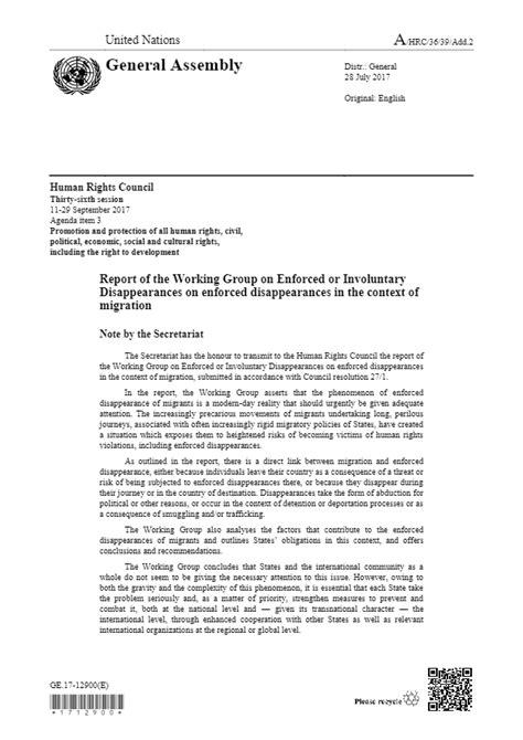 Why We Should Criminalise Enforced Disappearances