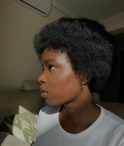 Afro Short Short Afro Hairstyles Natural Hair Styles For Black Women