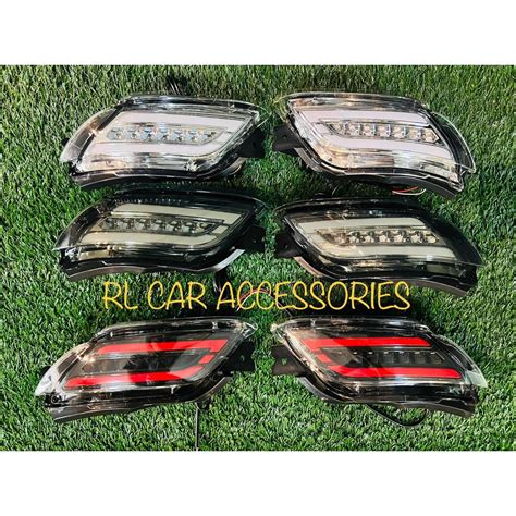Toyota Vios NCP Rear Bumper Led Reflector Lamp Light Sequential